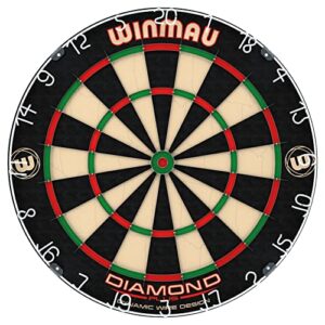 winmau diamond plus tournament bristle dartboard