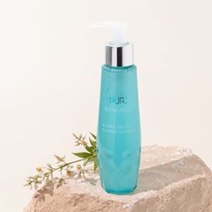 PÜR See No More Deep Pore Facial Cleanser, Sulfate-Free, Blemish-Prone Skin, Refreshes & Cools Skin, Helps Smooth & Diminish Appearance of Blemishes, Lactic & Salicylic Acid