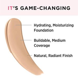 IT Cosmetics Your Skin But Better Foundation + Skincare, Medium Cool 30 - Hydrating Coverage - Minimizes Pores & Imperfections, Natural Radiant Finish - With Hyaluronic Acid - 1.0 fl oz