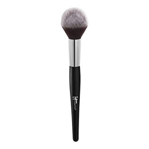 it cosmetics heavenly luxe radiance wand brush #14 – for loose & pressed powder makeup – use with bronzer, blush & highlighter – with award-winning heavenly luxe hairs