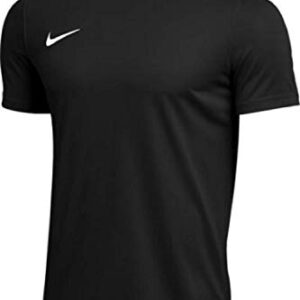 Nike Men's Park Short Sleeve T Shirt (Black, Large)