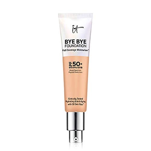 Bye Bye Foundation SPF 50+ Full Coverage Moisturizer Neutral Medium 1.08 oz.