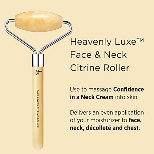 It Cosmetics Heavenly Luxe Face & Neck Citrine Roller