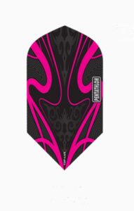 us darts pentathlon tdp lux magenta slim dart flights – 3 sets (9 flights) – 100 micro ex-tough