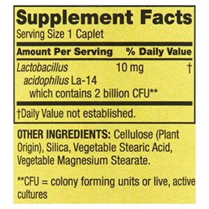 Boost Your Gut Health with Spring Valley Probiotic Acidophilus Supplement - 100 Capsules for a Healthy Digestive System. Includes Luall Fridge Magnetic