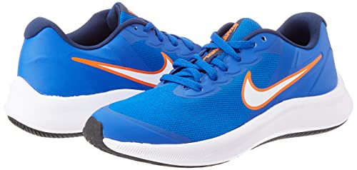 Nike Star Runner 3 Sneaker - Kids', Game Royal-white-midnight Navy, 3.5 Big Kid