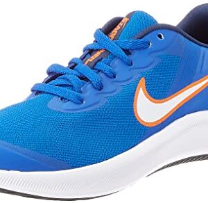 Nike Star Runner 3 Sneaker - Kids', Game Royal-white-midnight Navy, 3.5 Big Kid