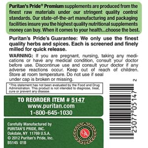 Puritan's Pride Ginger Root 500mg 400 count (pack of 2 100)