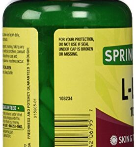 Spring Valley - L-Lysine 1000 mg, 100 Tablets