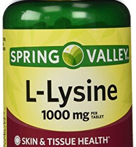 Spring Valley - L-Lysine 1000 mg, 100 Tablets