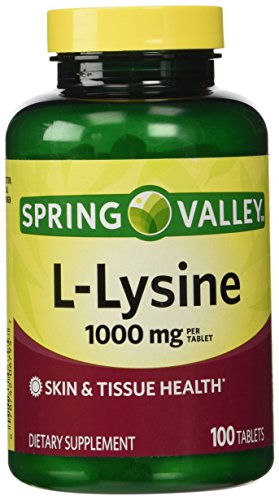 Spring Valley - L-Lysine 1000 mg, 100 Tablets