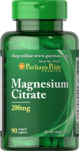 Puritan's Pride Magnesium Citrate 200mg