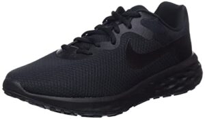 nike revolution 6 black/black-dk smoke grey 12