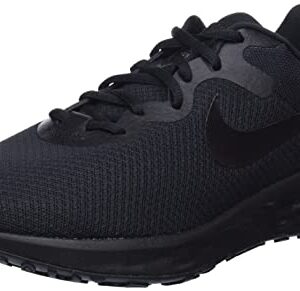 Nike Revolution 6 Black/Black-DK Smoke Grey 12