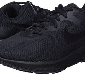 Nike Revolution 6 Black/Black-DK Smoke Grey 12