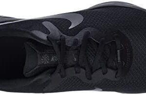 Nike Revolution 6 Black/Black-DK Smoke Grey 12