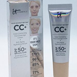 It Cosmetics Your Skin But Better CC+ Cream SPF 50+, 12 ml, Travel Size Medium