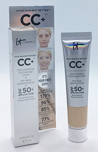 It Cosmetics Your Skin But Better CC+ Cream SPF 50+, 12 ml, Travel Size Medium