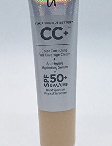 It Cosmetics Your Skin But Better CC+ Cream SPF 50+, 12 ml, Travel Size Medium