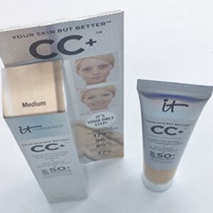 It Cosmetics Your Skin But Better CC+ Cream SPF 50+, 12 ml, Travel Size Medium