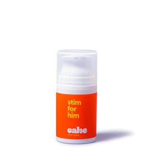 hello cake stim for him, stimulating arousal gel for men, sexual enhancer, arousal gel, sex enhancements for male sensation gel, tingling sexual enhancement for penis pleasure (0.5 fl. oz.)