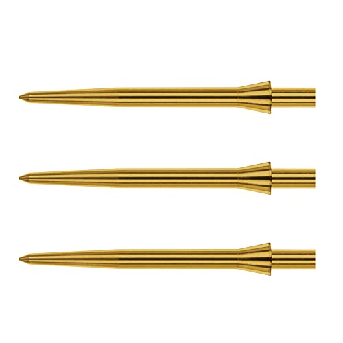 RED DRAGON Raptor GT Gold Effect Specialist Dart Points - 1 Set Per Pack