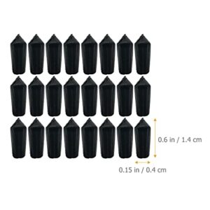 LIOOBO Dart Flights Tail Protector Savers Replacement Accessories Dart Flight Protectors Universal Fit Dart Accessories 40PCS