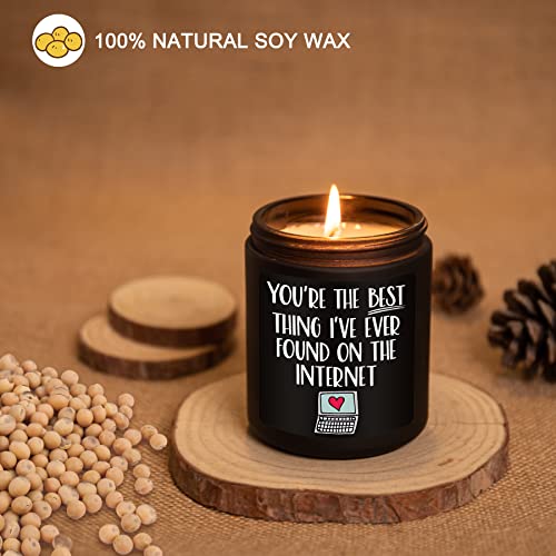 Gifts for Men - Anniversary Christmas Birthday Gifts for Husband Boyfriend Him Romantic Gift Friends Valentines Dating Male Present Cedar Candle