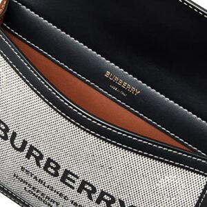 BURBERRY Shoulder Bag, Black/tan