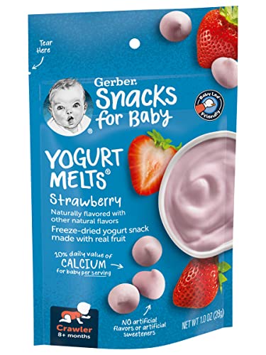 Gerber Yogurt Melts Strawberry (Pack of 2)