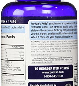 Puritan's Pride 2 Pack of Triple Strength Glucosamine, Chondroitin & MSM Joint Soother Puritan's Pride Triple Strength Glucosamine, Chondroitin & MSM Joint Soother-90 Caplets