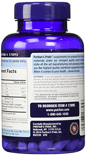 Puritan's Pride 2 Pack of Triple Strength Glucosamine, Chondroitin & MSM Joint Soother Puritan's Pride Triple Strength Glucosamine, Chondroitin & MSM Joint Soother-90 Caplets