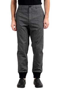 burberry men’s wool gray casual pants us 38 it 54