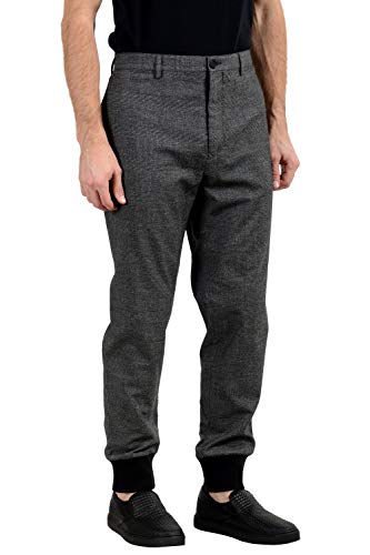 BURBERRY Men's Wool Gray Casual Pants US 38 IT 54