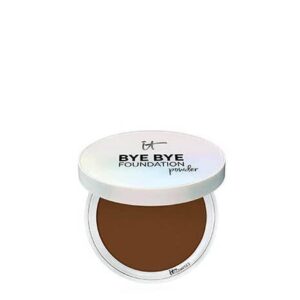 it cosmetics bye bye foundation powder- deep ebony