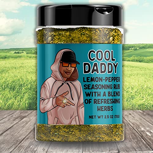 BBQ Rub Dad Gift Set - Sugar Daddy, Hot Daddy, Cool Daddy, Smoky Daddy. Barbecue Seasoning, Fathers Day Christmas Stocking Stuffers for Dads Birthday Gifts for Men Valentines Day Gift for Him