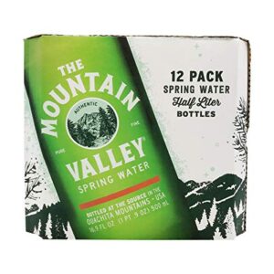 mountain valley water spring water 12pk, 16.9 fz