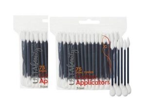 ulta beauty 2 pack dual tipped cotton applicators size 75 ct