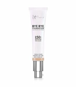 it cosmetics bye bye foundation full coverage moisturizer with spf 50+ ~ fair 1 fl oz