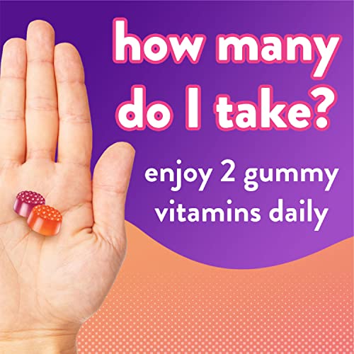 Vitafusion Vitamin D3 Gummy Vitamins, 50Mcg Per Serving, Immune System Support, Delicious Peach and Berry Flavors, 150 Ct (75 Day Supply), from America’s Number One Gummy Vitamin Brand