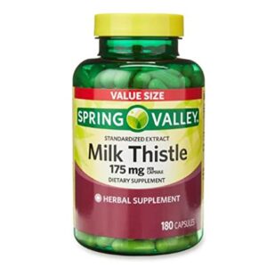 Spring Valley - Milk Thistle 175 mg, 180 Capsules