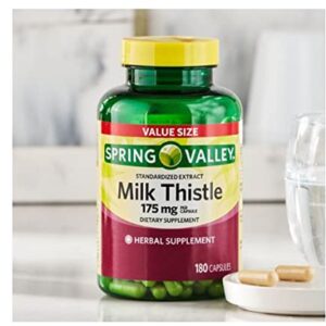 Spring Valley - Milk Thistle 175 mg, 180 Capsules