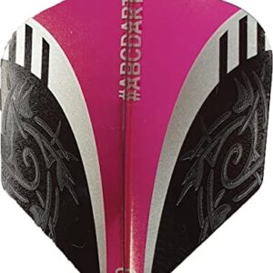 abcdarts Unisex - Adult Page3 Erotic Dart Flights, Black, Rose, Blue, Classic