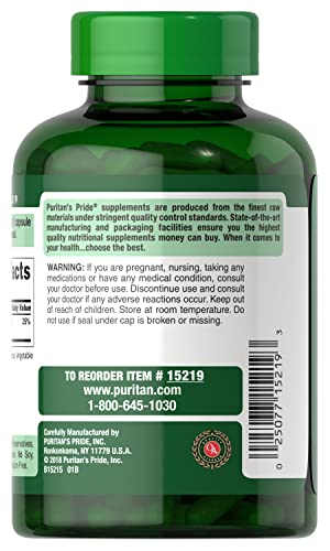 Magnesium Citrate 100 mg,Supports a Calm, Relaxed Mood, 200 Count by Puritan's Pride