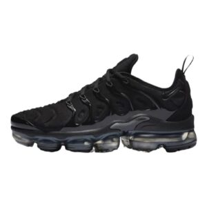 nike womens air max vapormax plus shoes, black/black-anthracite, 7