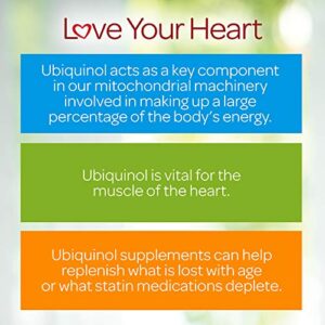 Ubiquinol 200mg, Supports Heart Health, 60 Softgels by Puritan's Pride