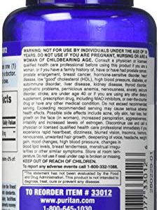 Puritans Pride DHEA* 100 Mg,Healthy Aging Formula, 60 Count