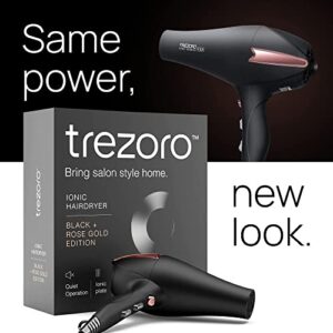 𝗪𝗜𝗡𝗡𝗘𝗥 𝟬𝟲/𝟮𝟮* 𝟮𝟮𝟬𝟬𝗪 Ionic Salon Hair Dryer - Professional Blow Dryer - Lightweight Travel Hairdryer for Normal & Curly Hair Includes Volume Styling Nozzle