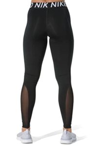 nike women’s pro tights black/white size xx-large