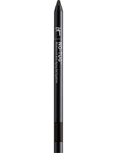 it cosmetics no-tug waterproof gel eyeliner in black/brown (0.50g)